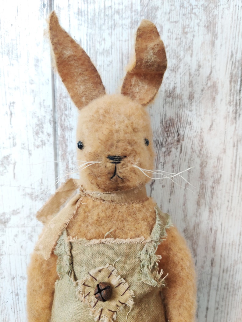 NEW 2023 Instant Digital Download PATTERN PDF Primitive Farmer Bunny ...