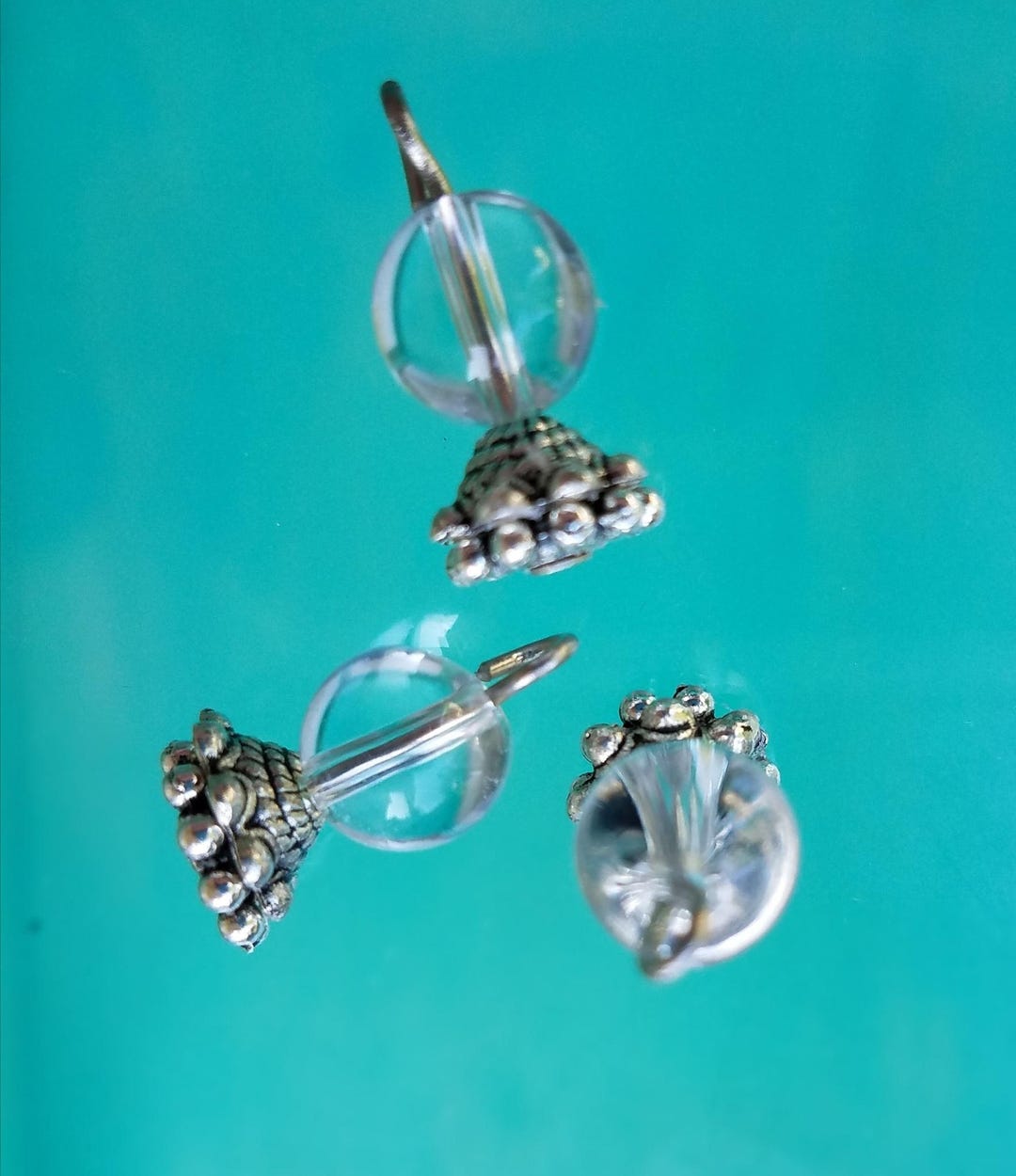 Handmade Crystal Ball Charm: DIY Jewelry (5/8") - Etsy