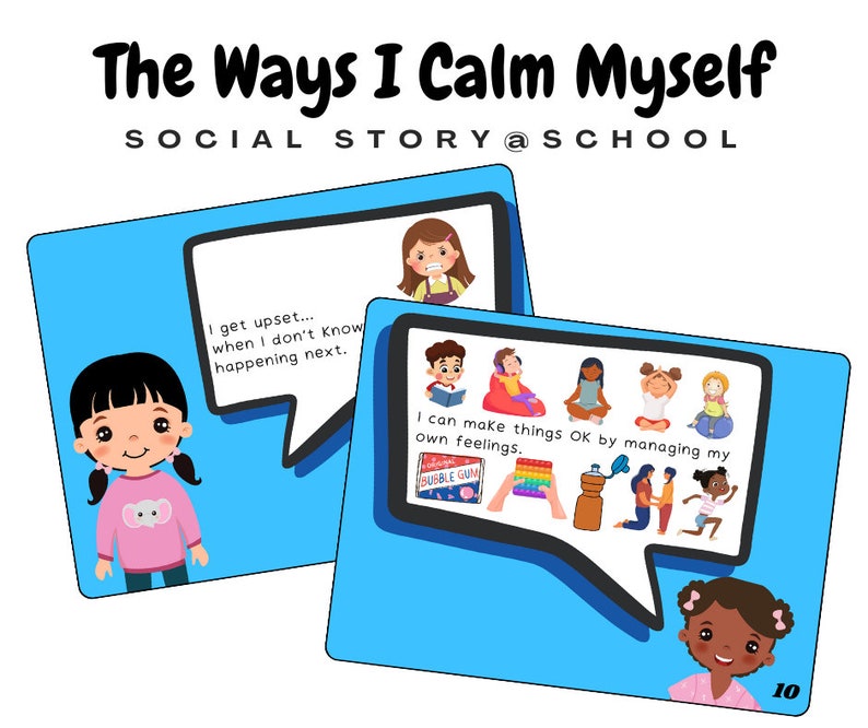 School Social Story ⧫ Social-emotional Learning ⧫ SEL⧫ Self-regulation ...