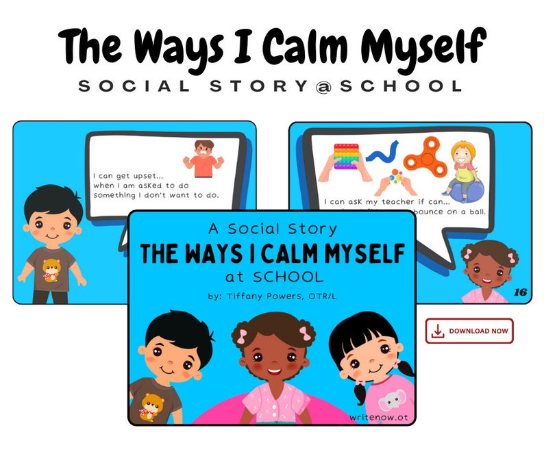 School Social Story ⧫ Social-emotional Learning ⧫ SEL⧫ Self-regulation ...
