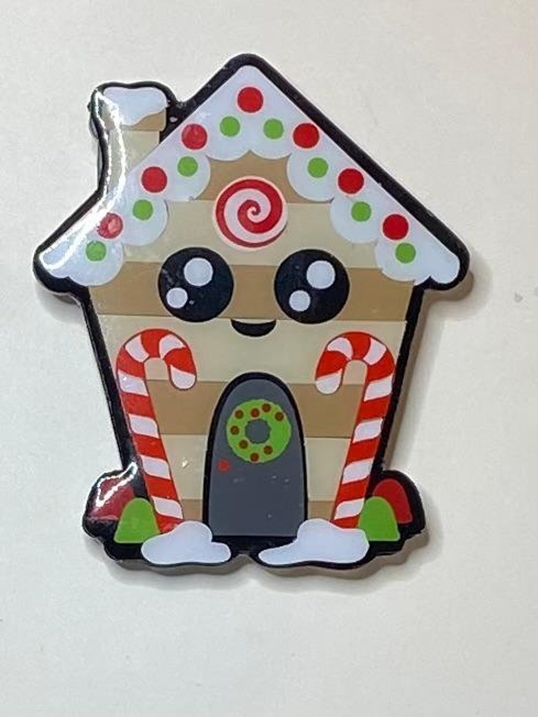 Refrigerator Magnet Gingerbread House Christmas Decor Kitchen Decor ...