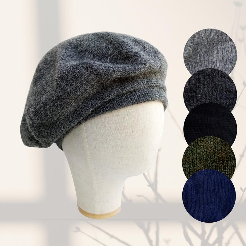 Alpaca Beret - Etsy
