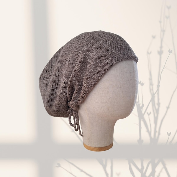 Linen Beanie - Etsy UK