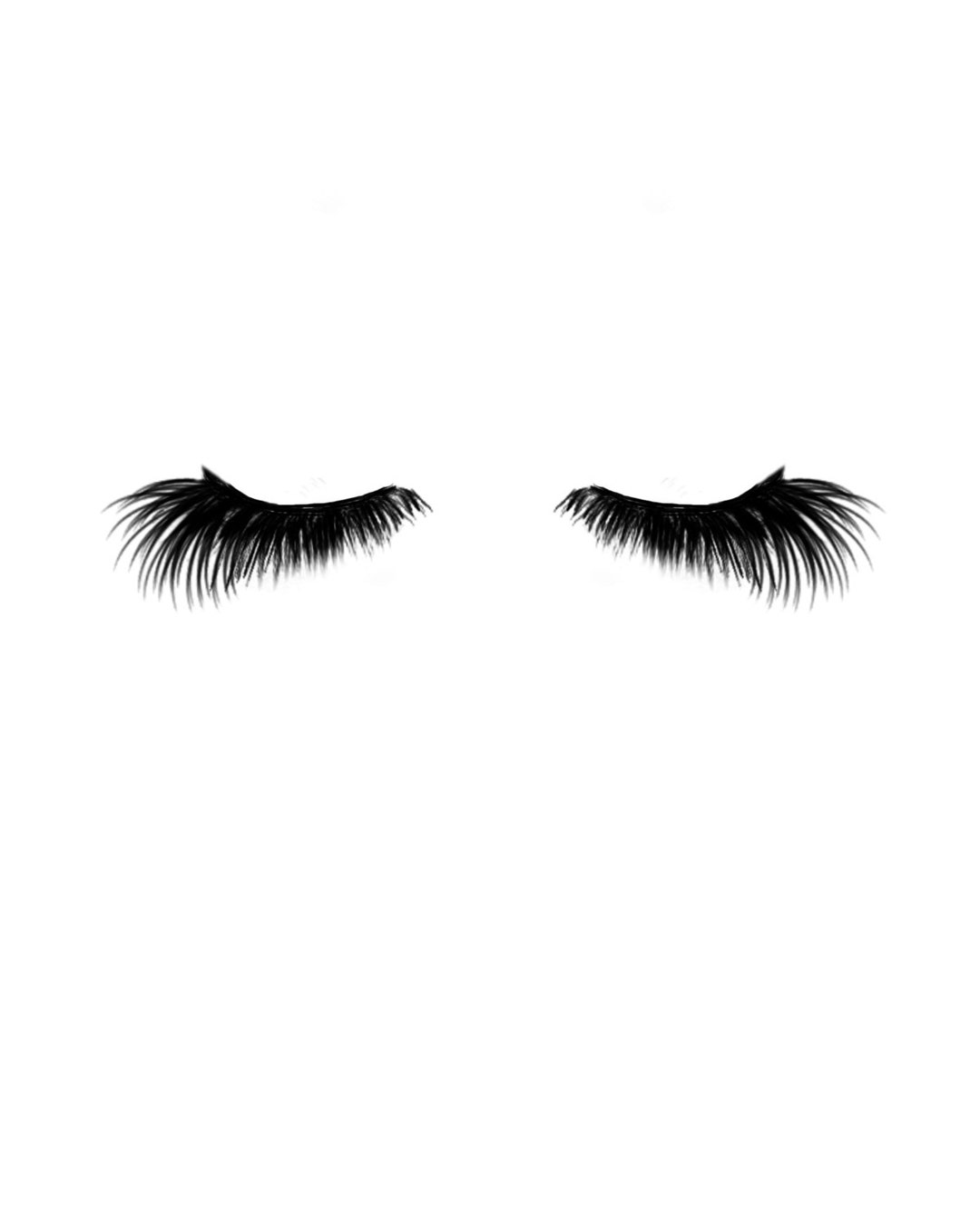 Lush Eyelashes Printable - Etsy