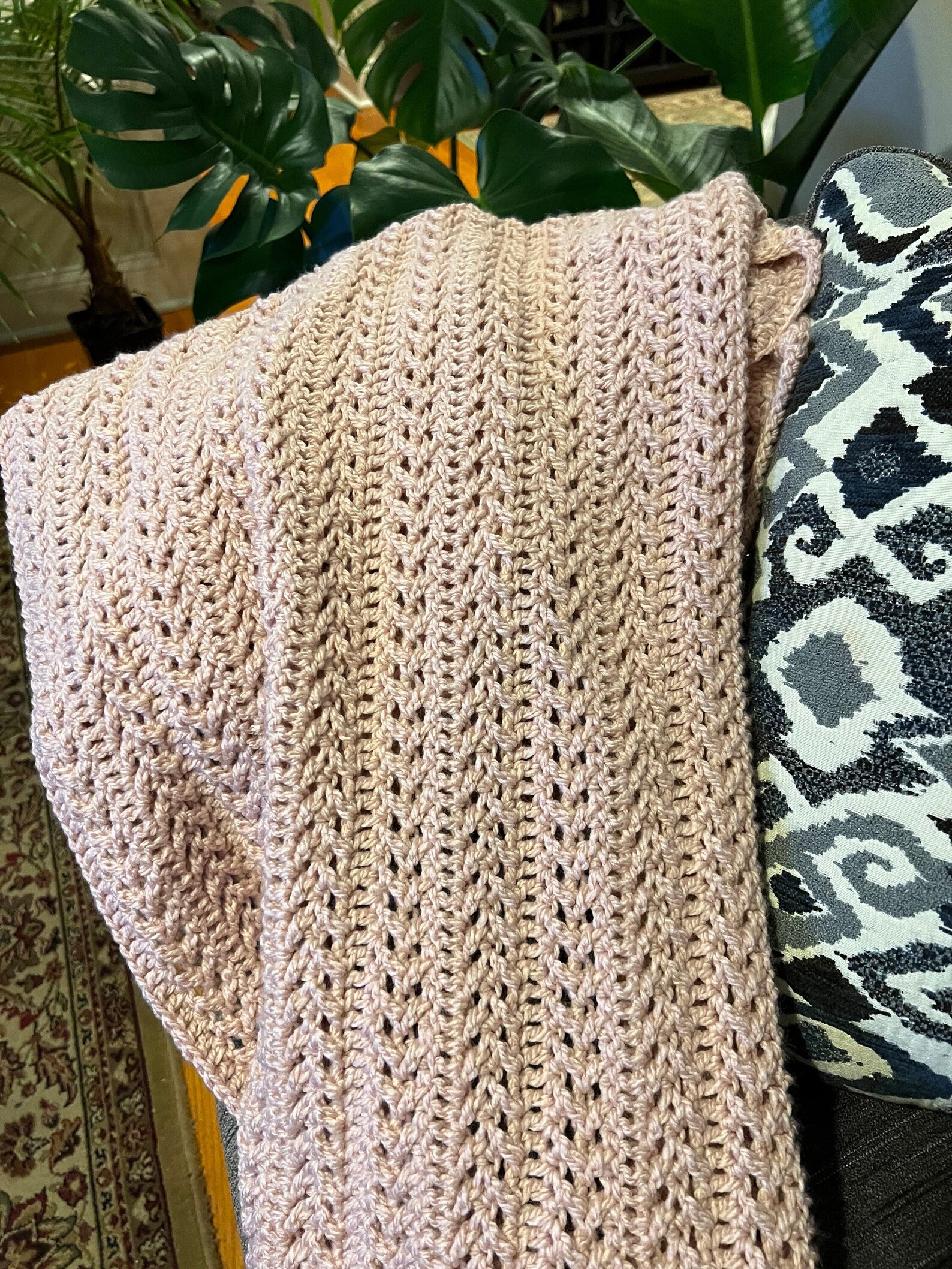 Crochet Chunky Throw PATTERN, Instant Download (PDF) - Etsy
