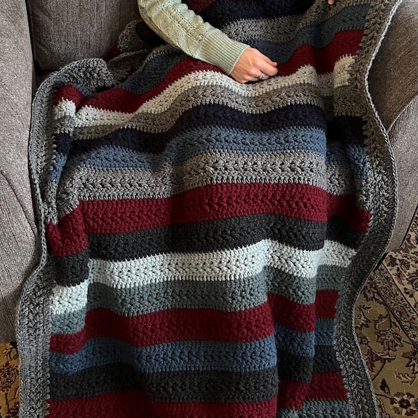 Crochet Nature Blanket Pattern - Etsy