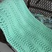 Mint Crochet Chunky Throw PATTERN Instant Download Throw Blanket ...