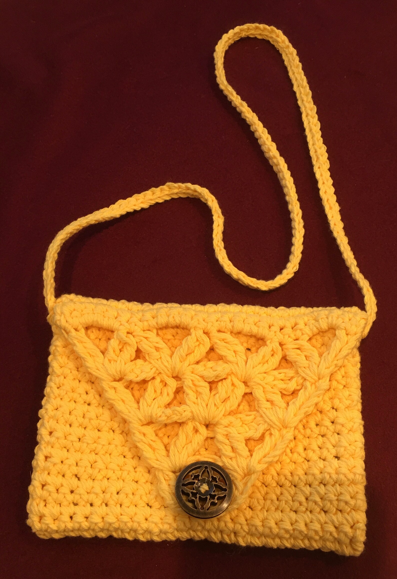 Crochet PATTERN Crochet Purse With Lining and Strap - Etsy