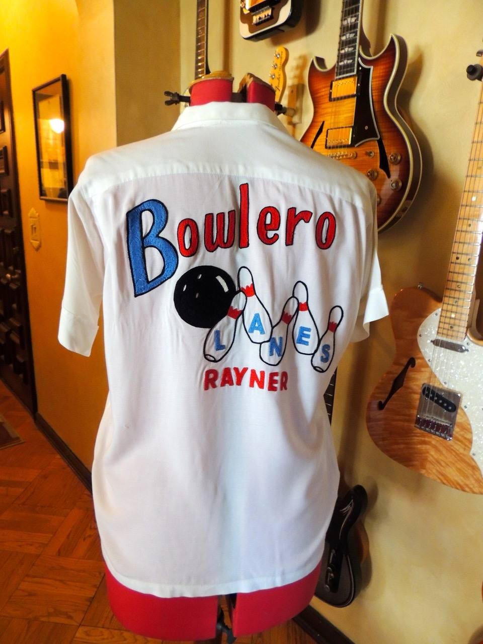 Strike! Bowlero Embroidered Bowling Shirt - Etsy