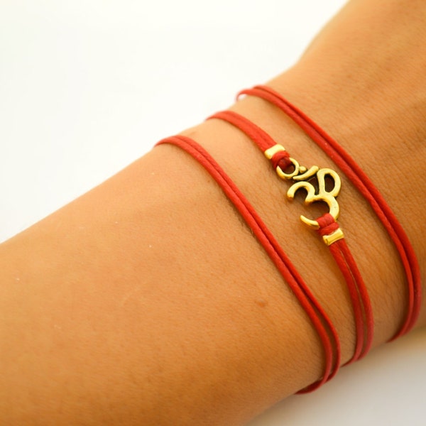 Om Bracelet - Etsy