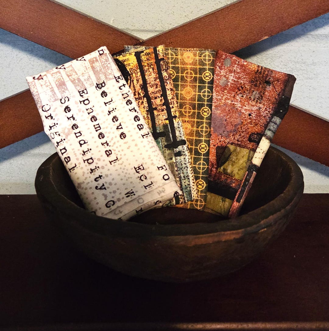 Seth Apter Storyboard Fabric Fat Eighths - Etsy