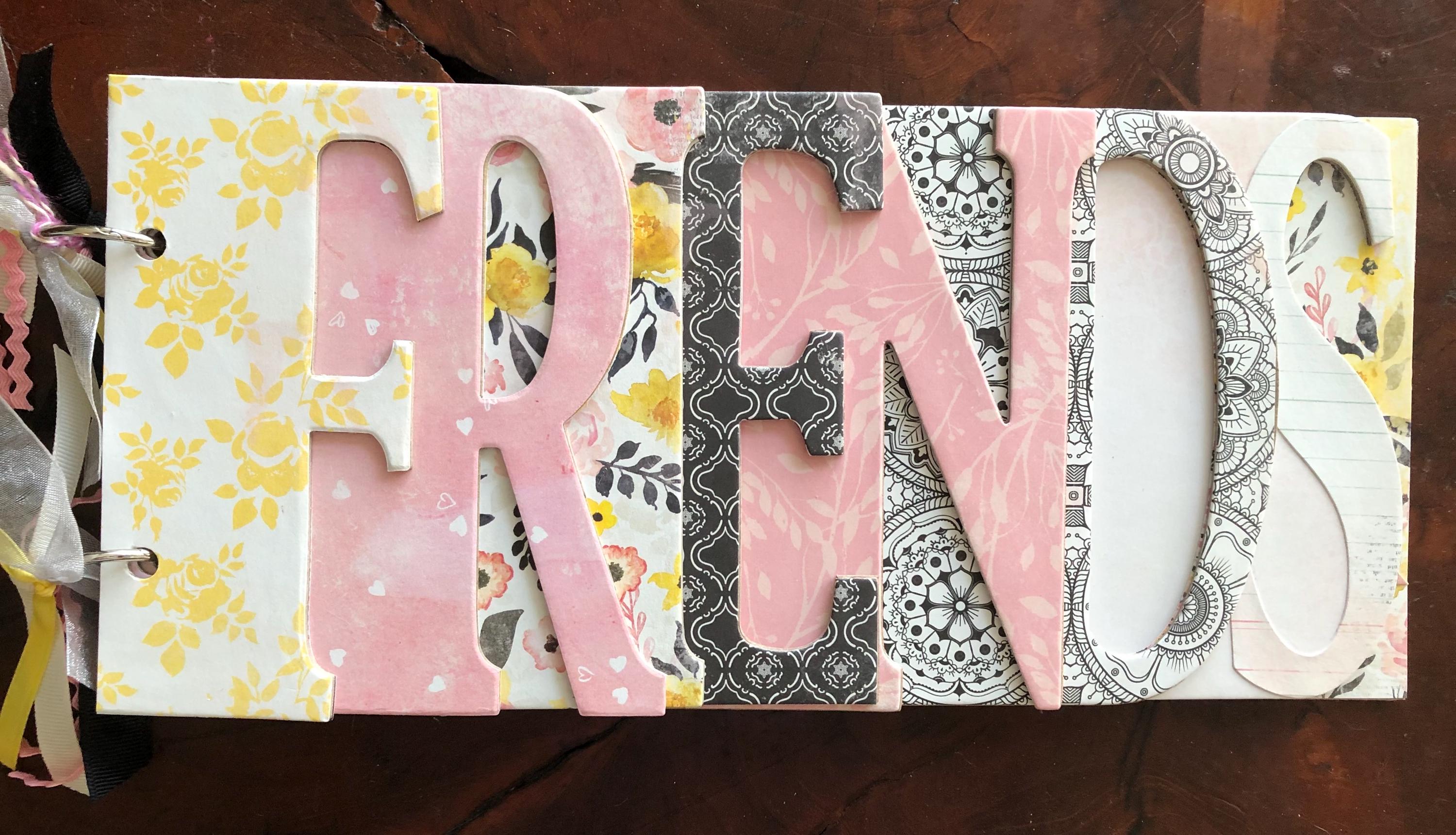 Friends Scrapbook Album - Etsy