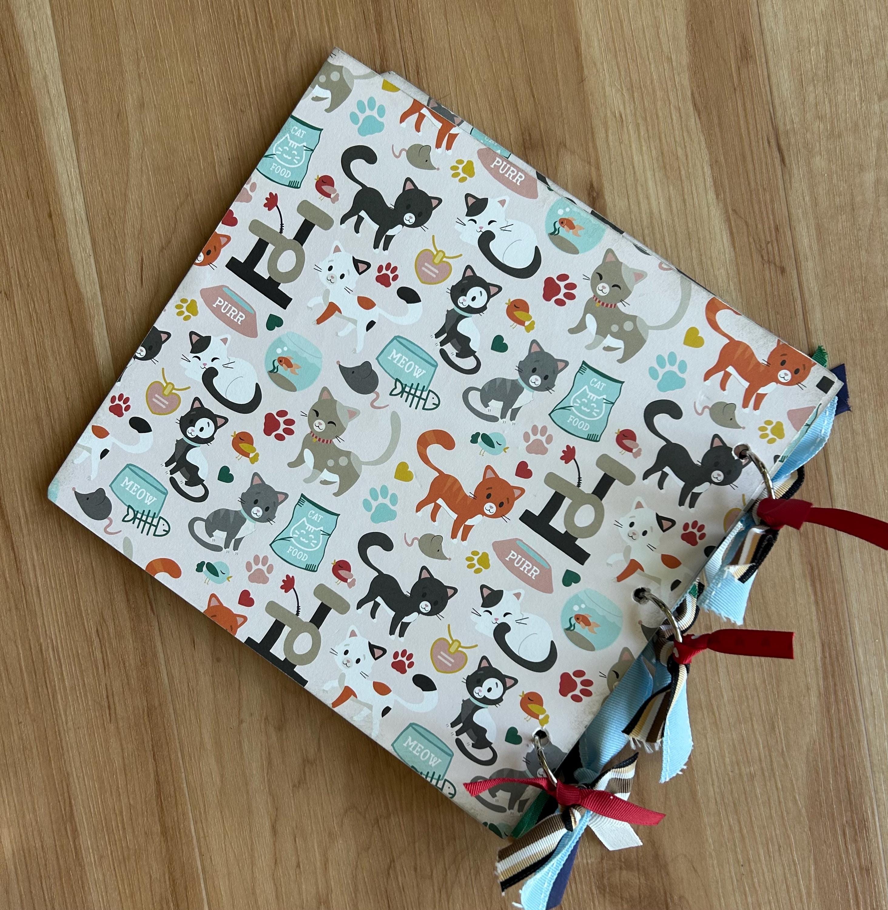 Cat Scrapbook Album - Etsy