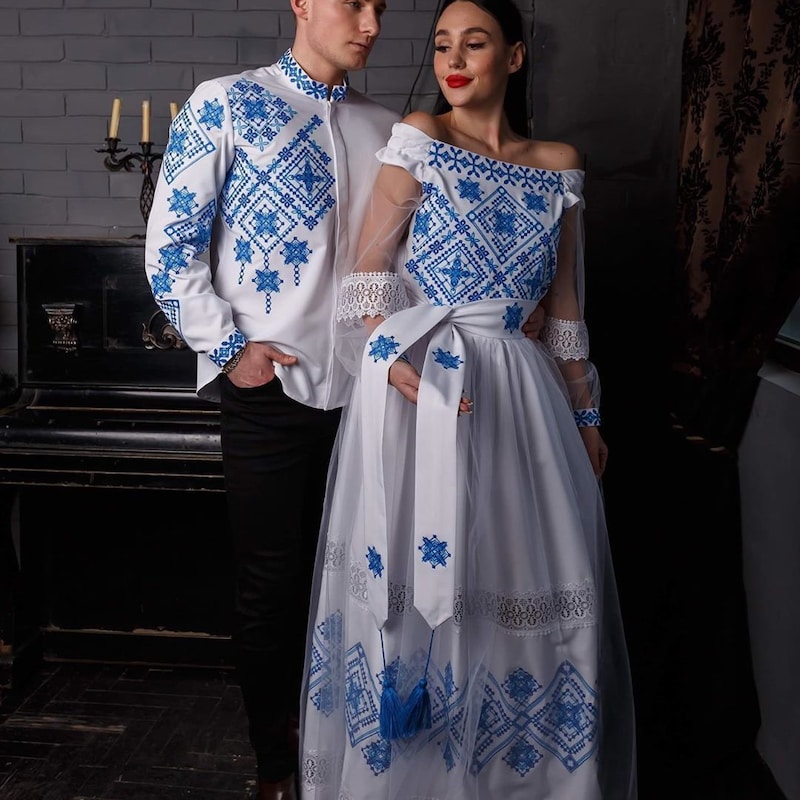 Ukrainian Embroidery Dress - Etsy