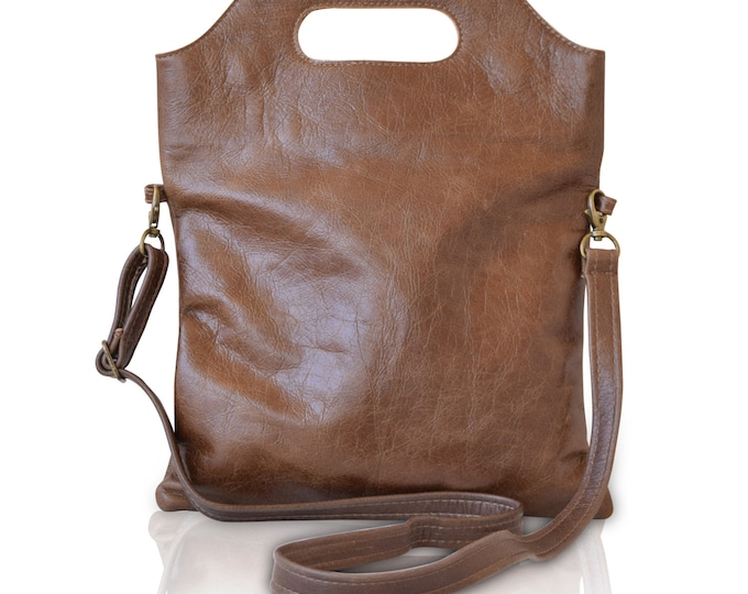 Over the Shoulder Bag, Fashionable Tote Bag, Cross Body Bag, Leather ...