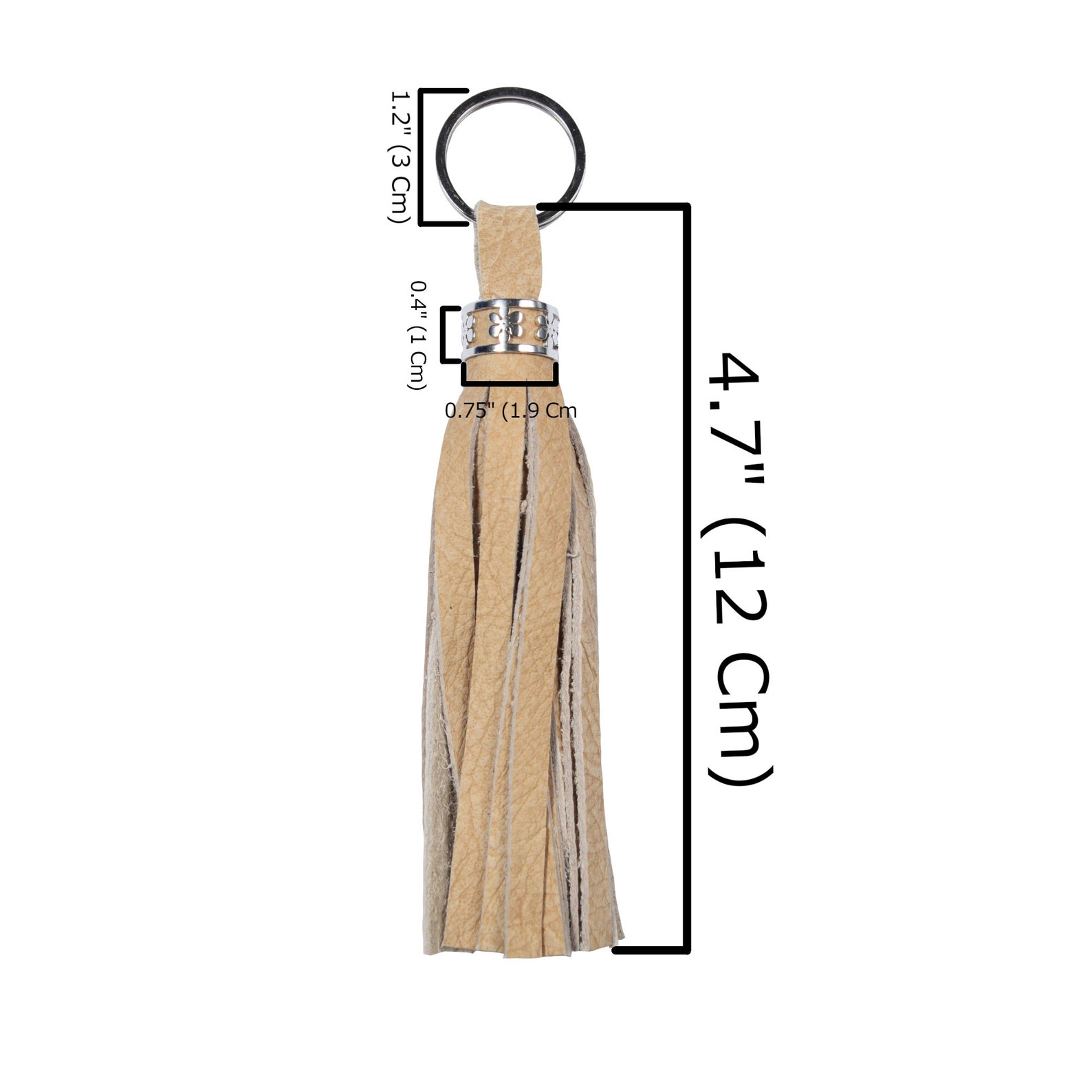 Leather Tassel Keychain Leather Tassel Key Ring Leather - Etsy