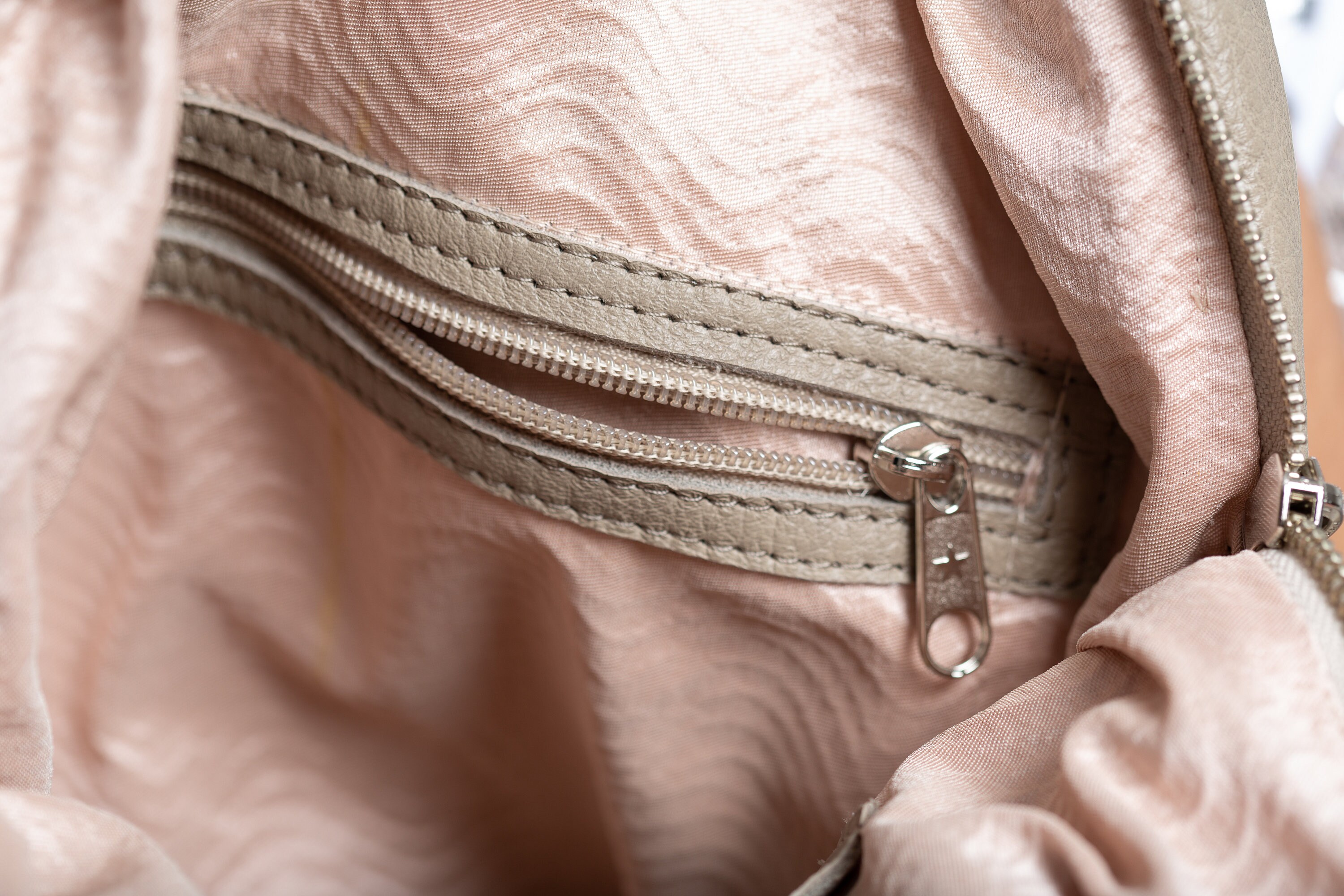 Grey Women's Leather Backpack Purse Bag, Soft Real Leather Knapsack ...