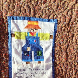 Quilt: "the Quilted Scarecrow" - Etsy