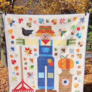 Quilt: "the Quilted Scarecrow" - Etsy