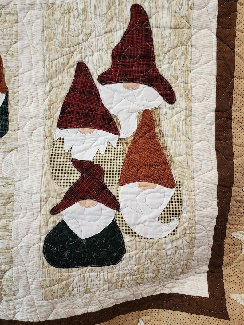 Quilt: "here We Gnome Again" - Etsy
