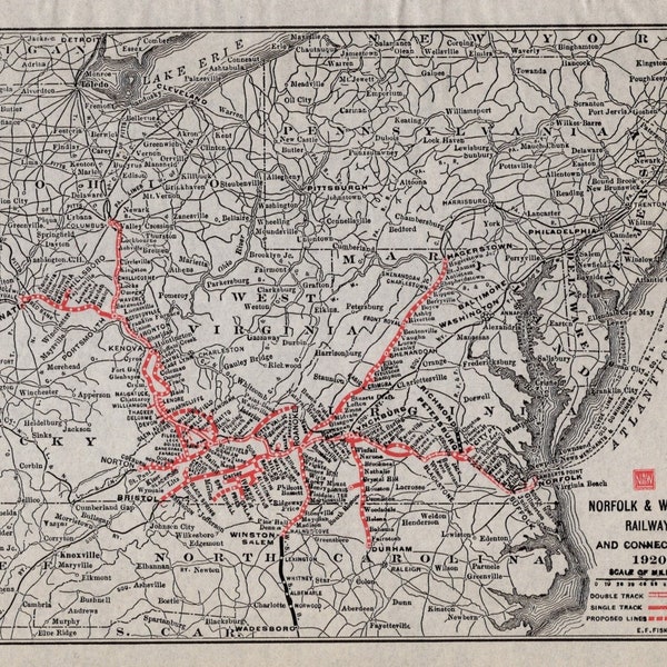 Norfolk and Western - Etsy
