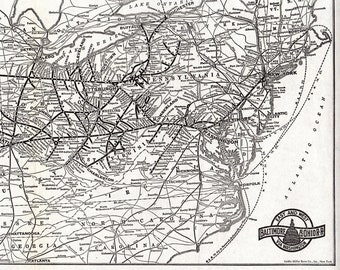 B and O Railroad | Etsy