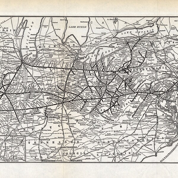 B and O Railroad - Etsy