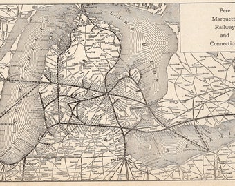 Pere Marquette Railroad - Etsy