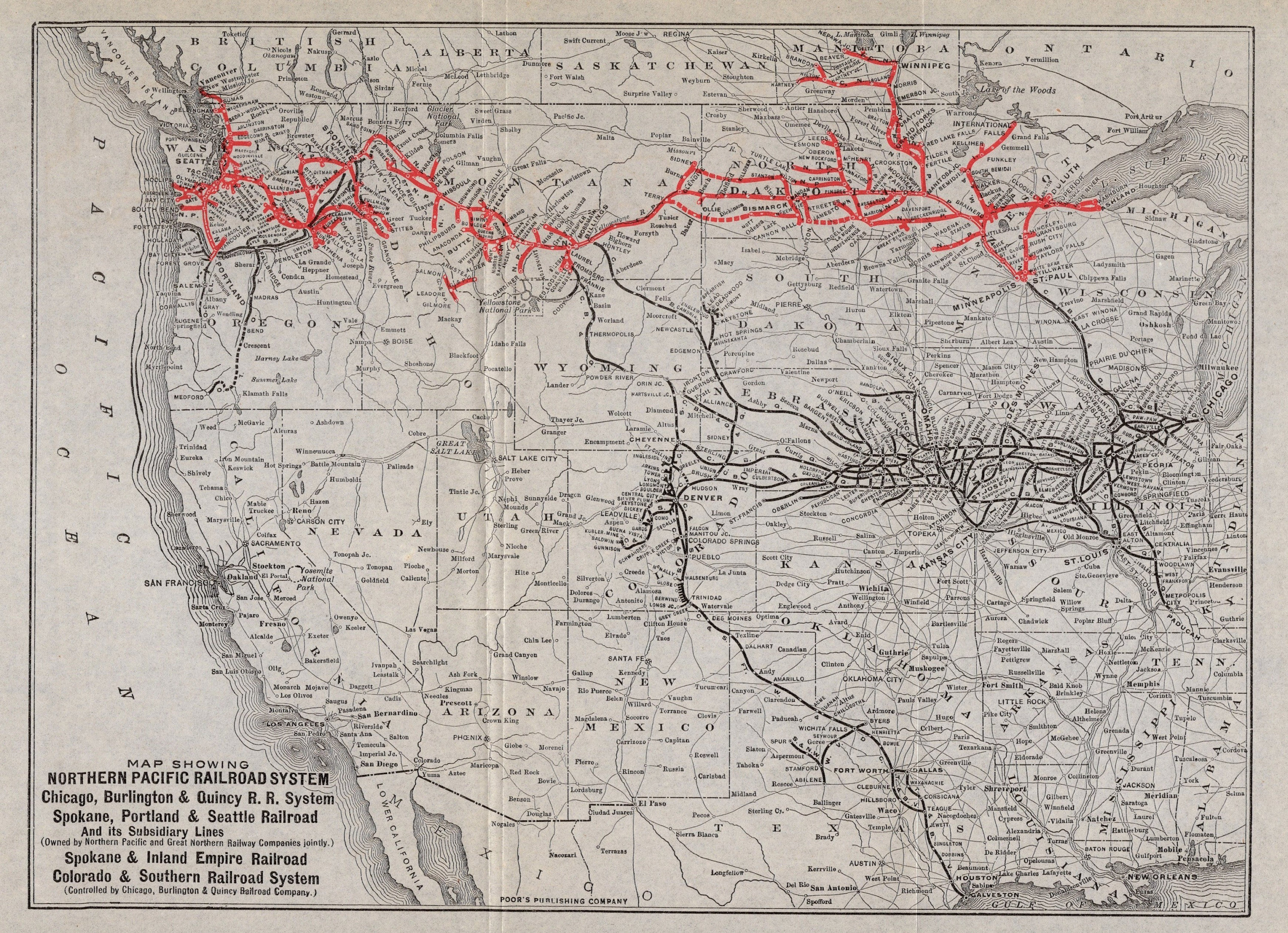 Great Northern Railroad Routes