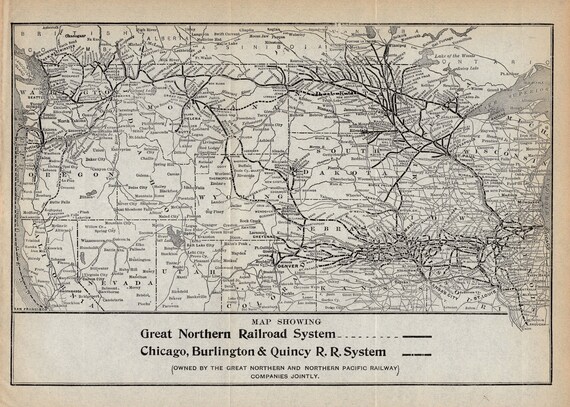 Great Northern Railroad Routes