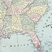 1895 Antique UNITED STATES Map of the Usa Map George Cram Atlas Map ...