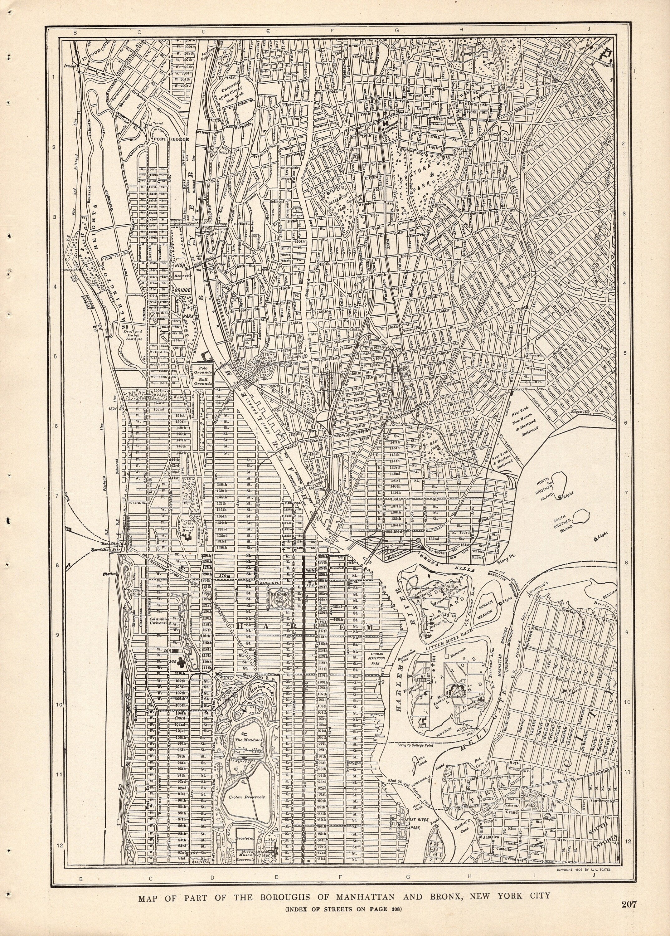 Bronx Street Map
