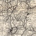 1912 Antique Louisville and Nashville Railroad System Map L and N ...