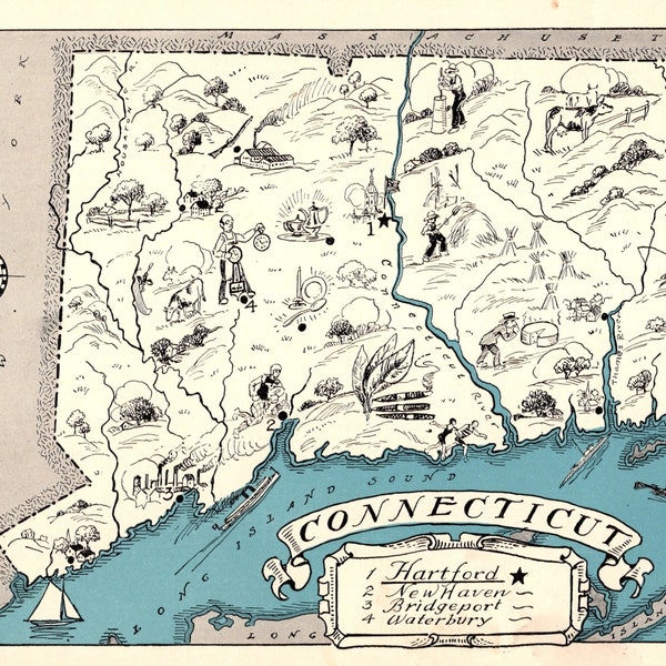 Connecticut - Etsy