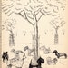 Funny Dogs on Strike Print Wall Art Decor 1930s Poodle Dachshund ...