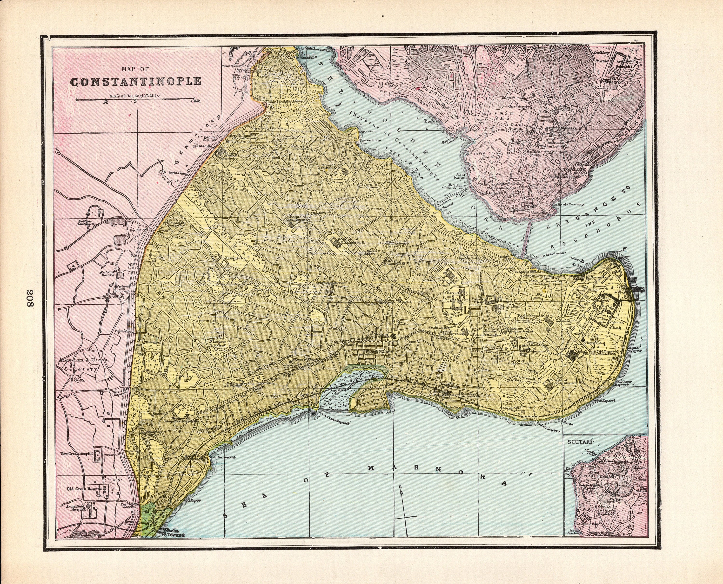 Constantinople City Map