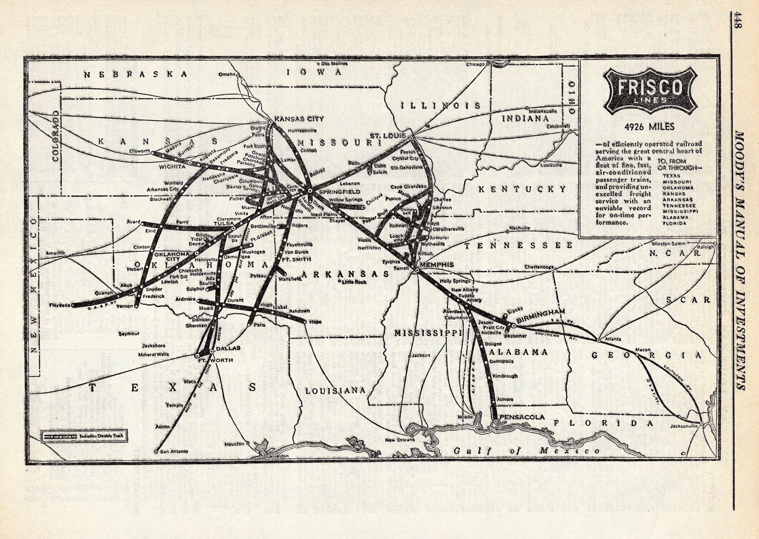 Texas Railroad System Maps