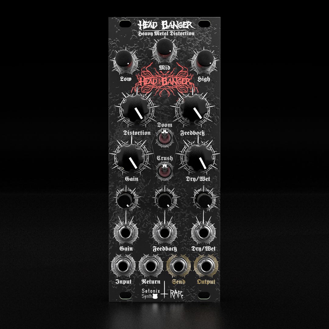 Head Banger Heavy Metal Distortion Eurorack Module - Etsy