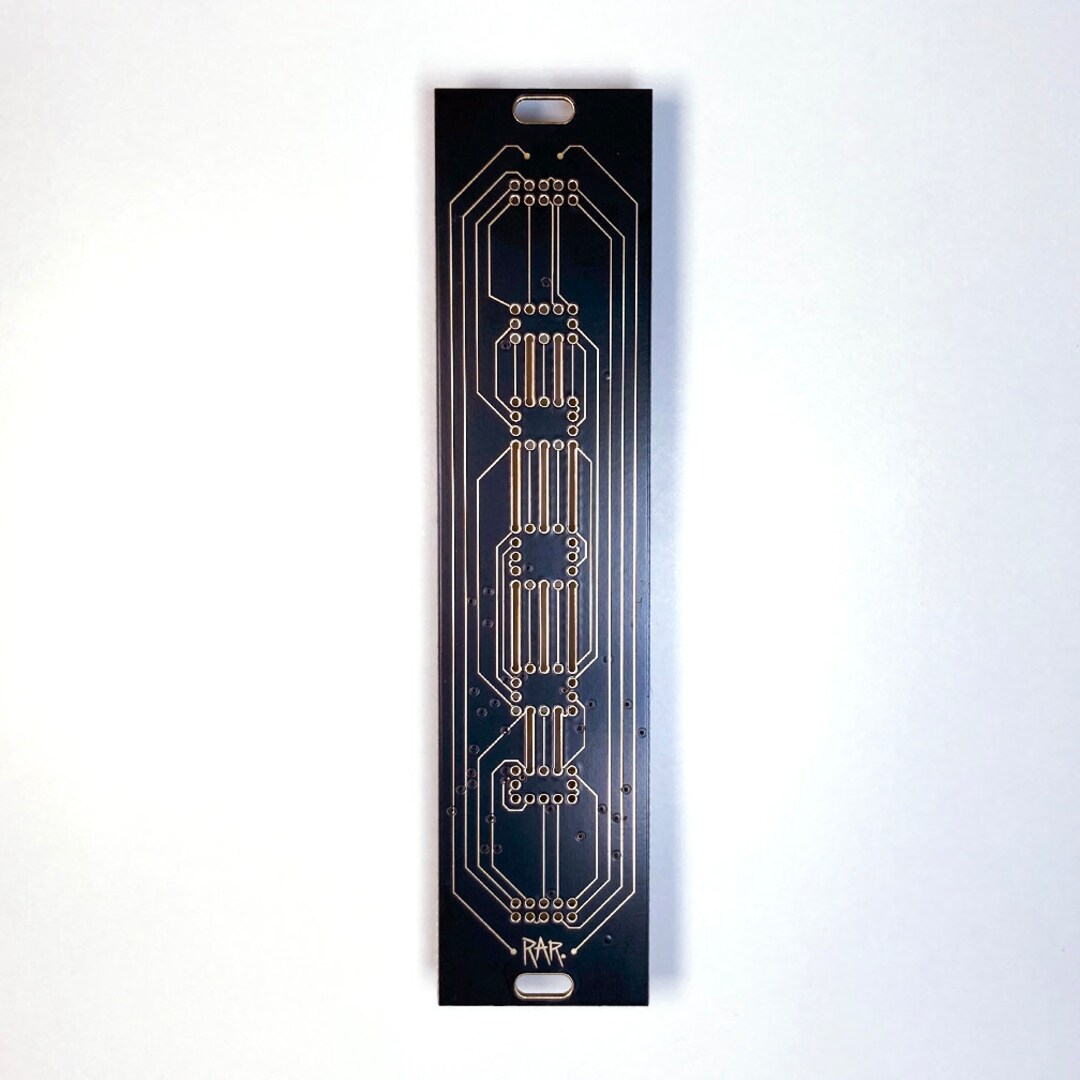 LED Light up Vented Blank Eurorack Panel - 6hp - Etsy