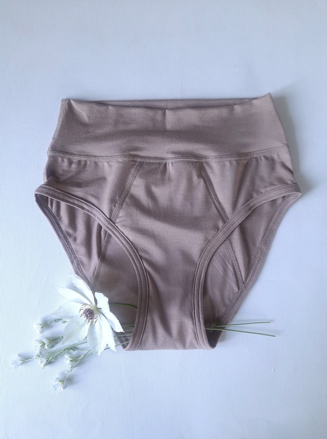 Period Panties Of Lyocell Tencel Tm With Extended Gusset Menstrual
