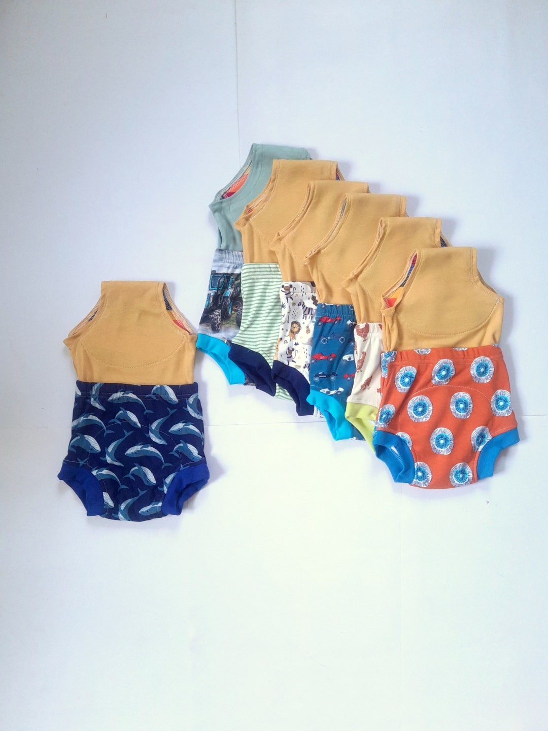 Waterproof Double Potty Training Panties. Toddler Boys - Etsy