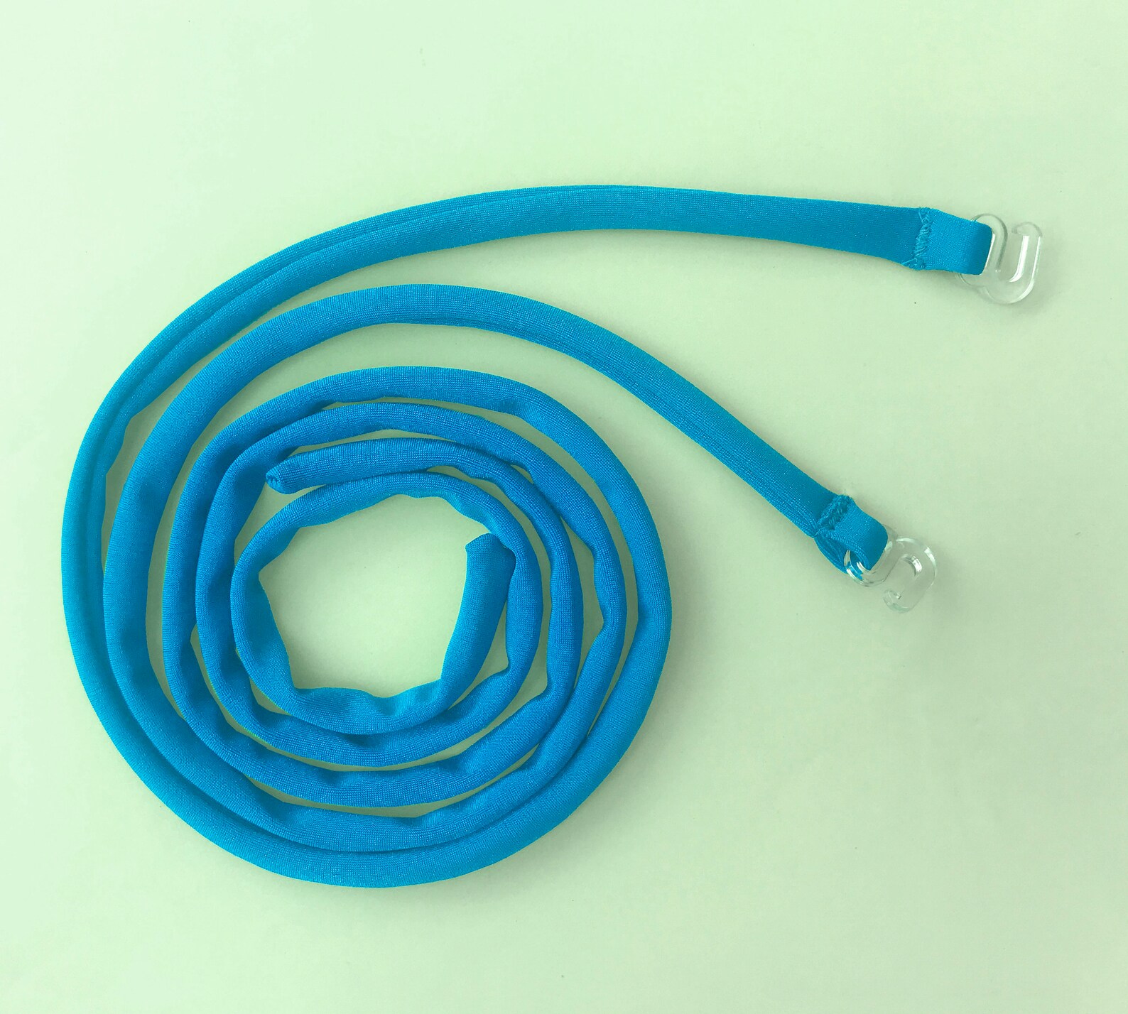 TWO Spandex Spaghetti Straps With Clip on ONE End - 1/4" Wide- Choice ...