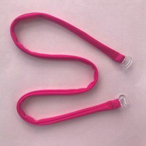 One Spandex Spaghetti Strap 1/4" Wide With 2 Clips - Choice of Color ...