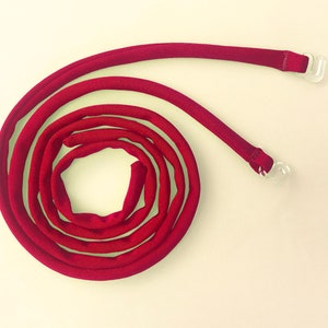TWO Spandex Spaghetti Straps With Clip on ONE End - 1/4" Wide- Choice ...