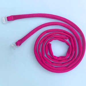 TWO Spandex Spaghetti Straps With Clip on ONE End - 1/4" Wide- Choice ...