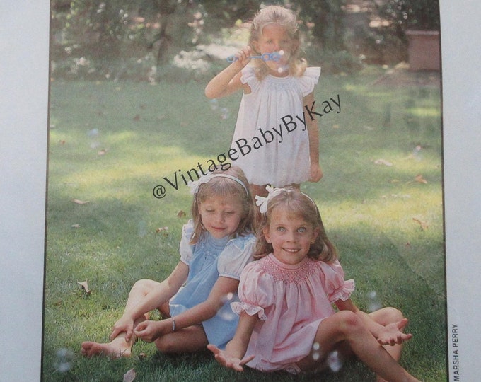Chery Williams Pattern Bishop Bubble Size 6 Months to 5 Sewing Pattern ...
