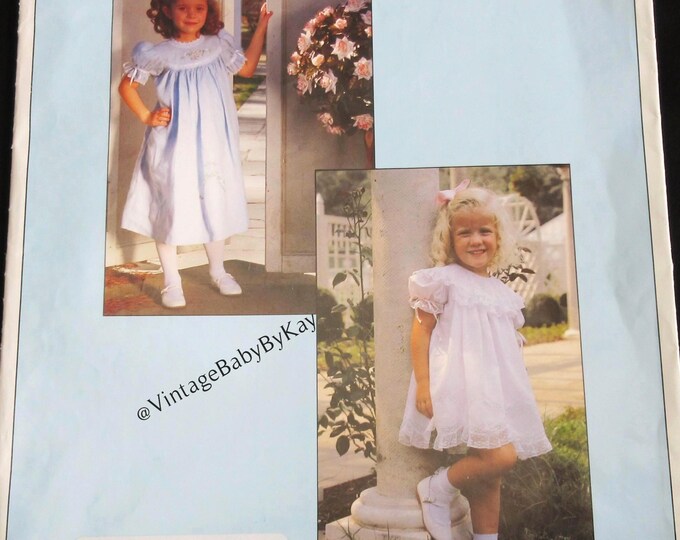 Chery Williams Pattern Child's Wedding Ring Dress Size 1 - 6, Dressy ...