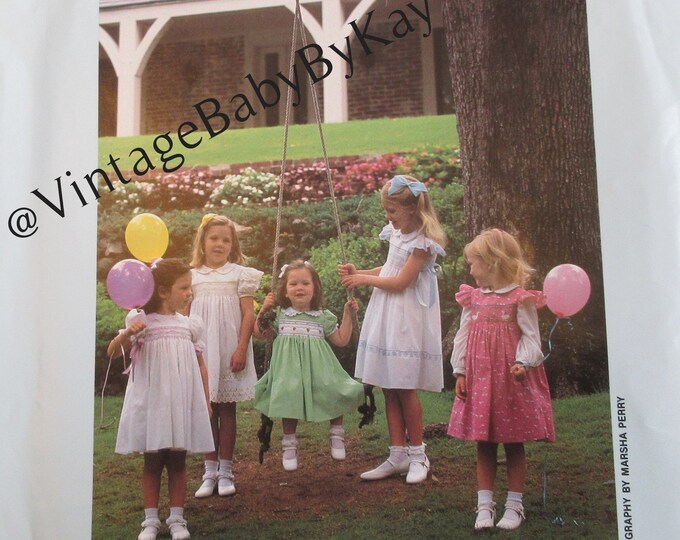 Chery Williams Basic Square Yoke Size Small 6 Months - 5 Sewing Pattern ...