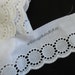 Eyelet Embroidery Edging Yardage, French Machine Sewing Supply. White ...