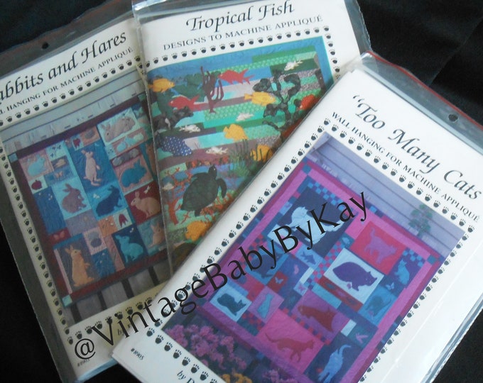 Mccall 3760 Country Rabbits Craft Sewing Pattern DIY Handmade Stuffed ...